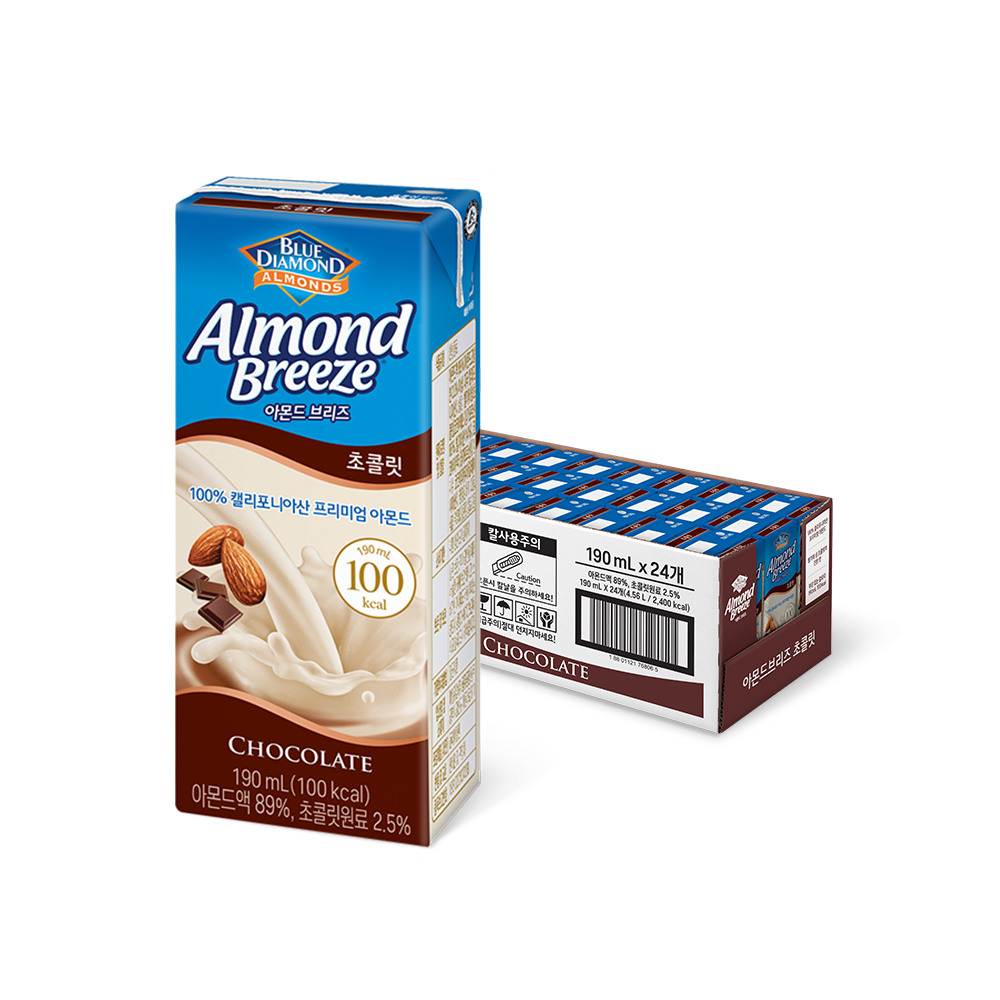 아몬드브리즈 초콜릿 190ml 24팩 | 상품상세 | CJ더마켓 - CJ제일제당 공식몰