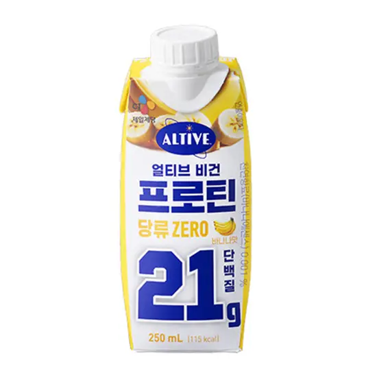 [7/25 하루]얼티브 비건프로틴 바나나 250ml | 상품상세 | CJ더마켓 - CJ제일제당 공식몰