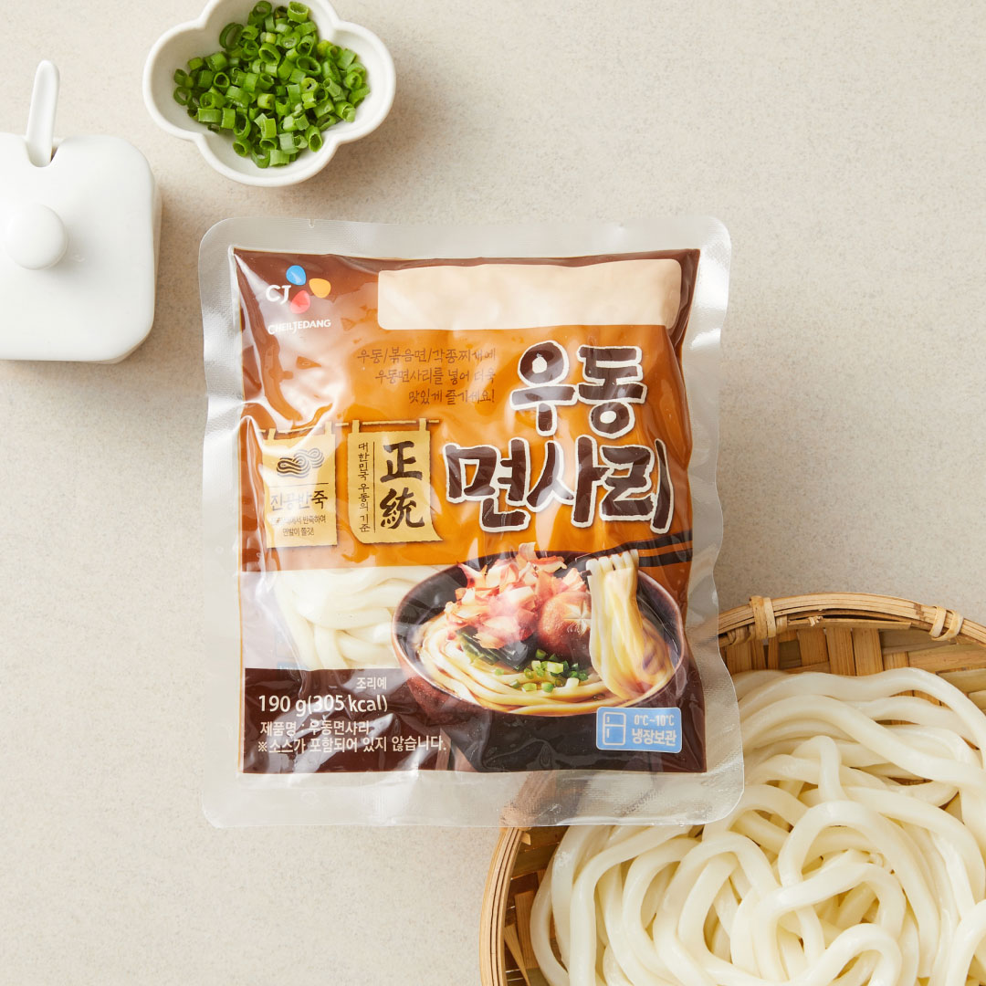 CJ 우동면사리 190g