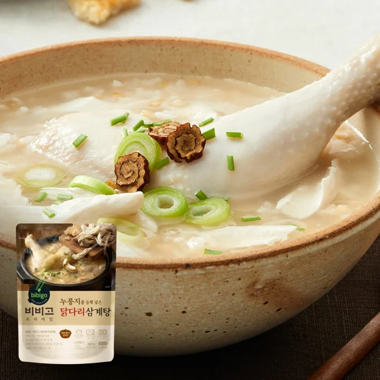 비비고 누룽지닭다리삼계탕 600g | 상품상세 | CJ더마켓 - CJ제일제당 공식몰