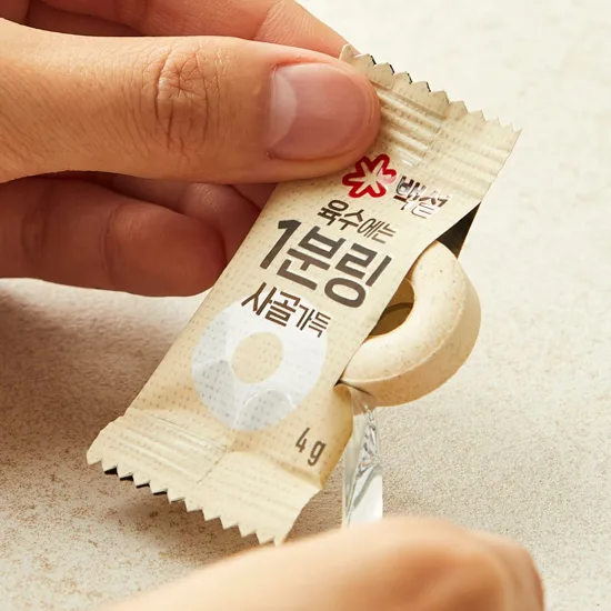 백설 사골 육수에는 1분링 132g | 상품상세 | CJ더마켓 - CJ제일제당 공식몰