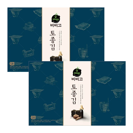 [cj공식몰 24설선물세트특가]비비고 토종김 5호x2개 상품상세 Cj더마켓 Cj제일제당 공식몰