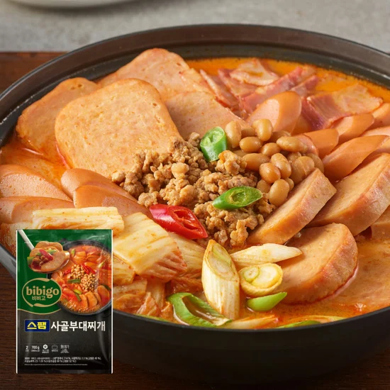 [2인분] 비비고 스팸사골부대찌개700g(냉동) | 상품상세 | CJ더마켓 - CJ제일제당 공식몰