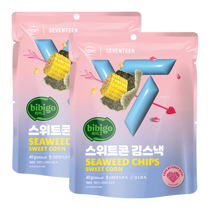 [2+2][비비고|세븐틴]비비고 스위트콘 김스낵 40g | 상품상세 | CJ더마켓 - CJ제일제당 공식몰