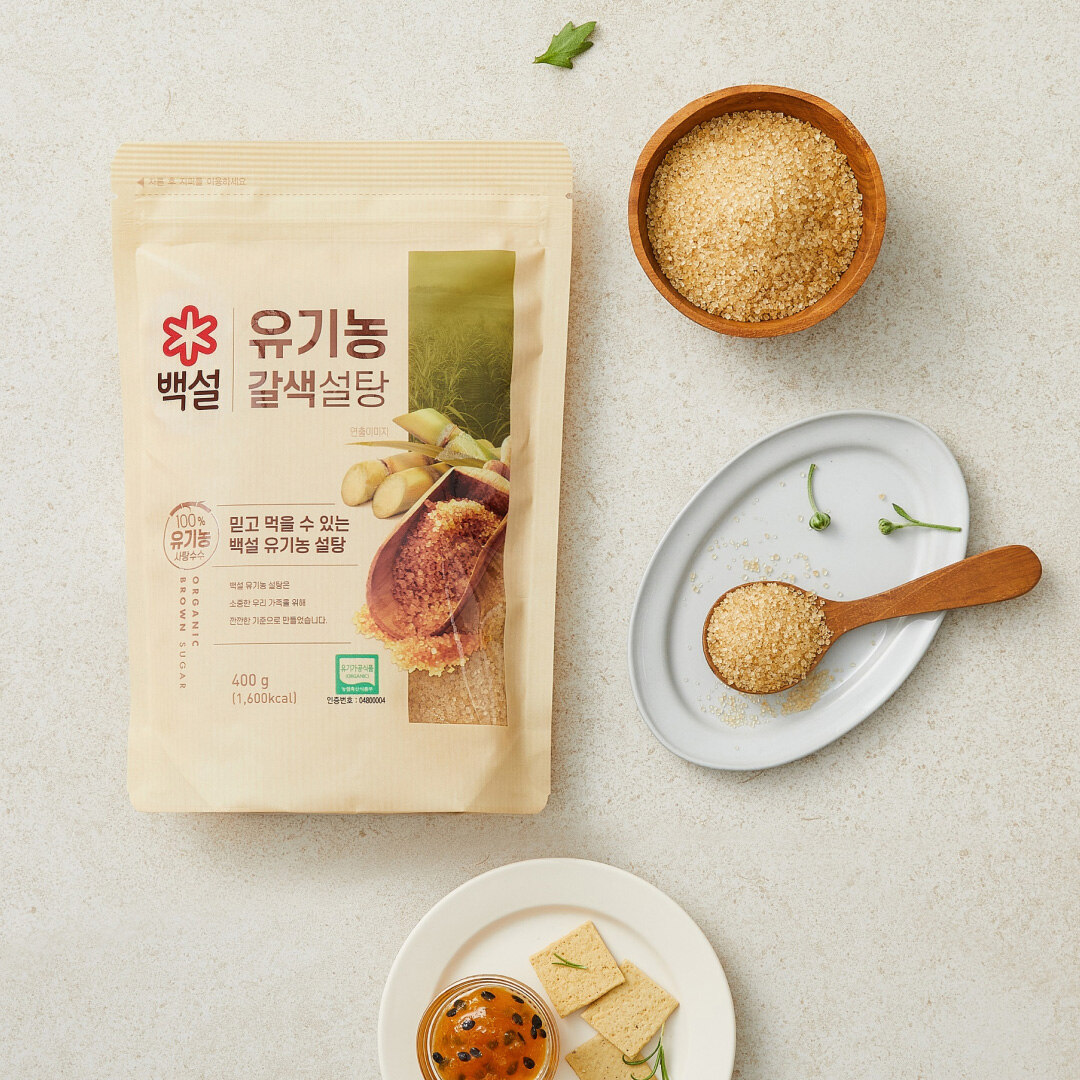 백설 유기농 갈색설탕 1kg | 상품상세 | CJ더마켓 - CJ제일제당 공식몰