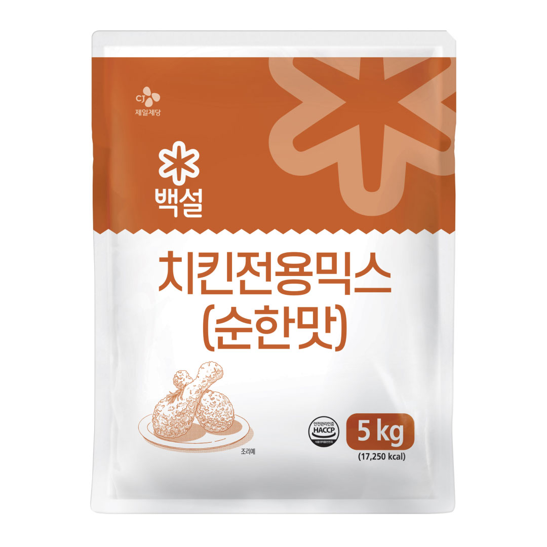 백설 치킨전용믹스순한맛 5kg