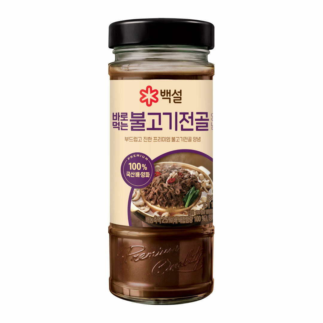 백설 바로먹는 불고기전골양념 490g | 상품상세 | CJ더마켓 - CJ제일제당 공식몰