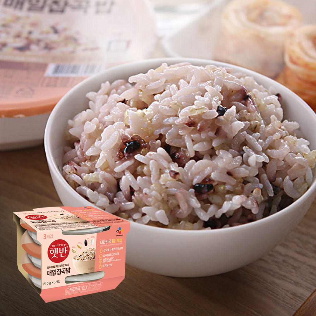 햇반 매일잡곡밥210g*3EA | 상품상세 | CJ더마켓 - CJ제일제당 공식몰