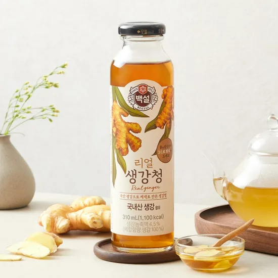 백설 리얼 생강청 310ml | 상품상세 | CJ더마켓 - CJ제일제당 공식몰