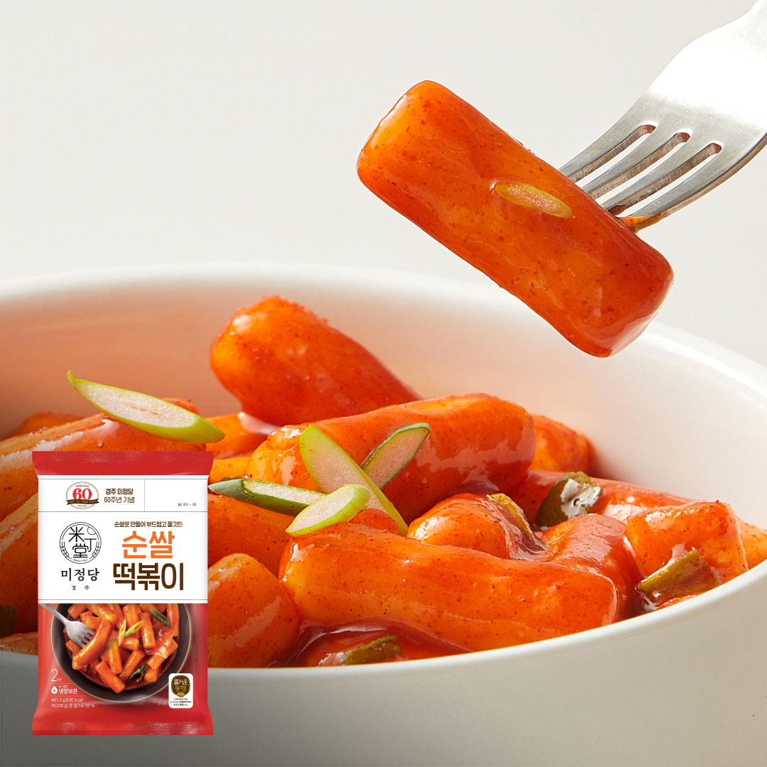 즐거운동행미정당 순쌀떡볶이401.2g | 상품상세 | CJ더마켓 - CJ제일제당 공식몰