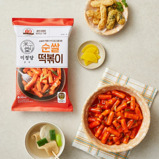 즐거운동행미정당 순쌀떡볶이401.2g | 상품상세 | CJ더마켓 - CJ제일제당 공식몰