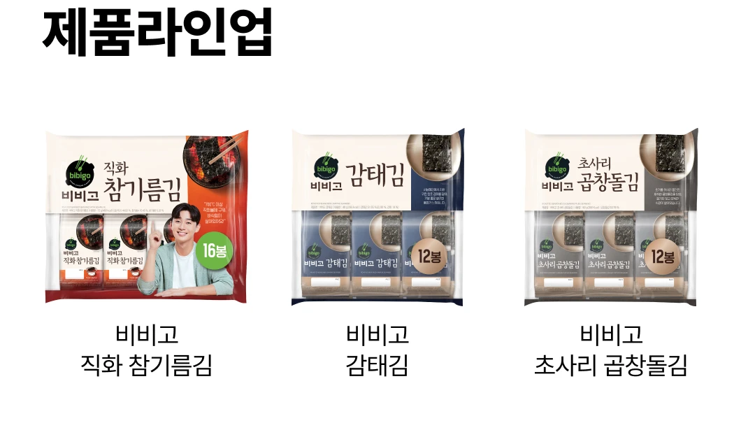 비비고 초사리곱창돌김 25G(캔)X3개 | 상품상세 | CJ더마켓 - CJ제일제당 공식몰