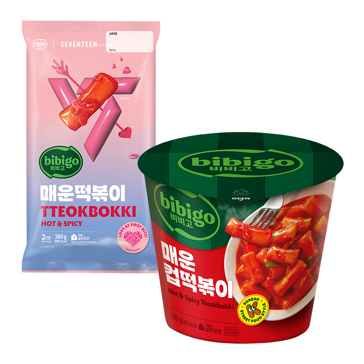 [이열치열세트] 비비고 매운 컵떡볶이 110g + 비비고 매운떡볶이(파우치) 360g | 상품상세 | CJ더마켓 - CJ제일제당 공식몰