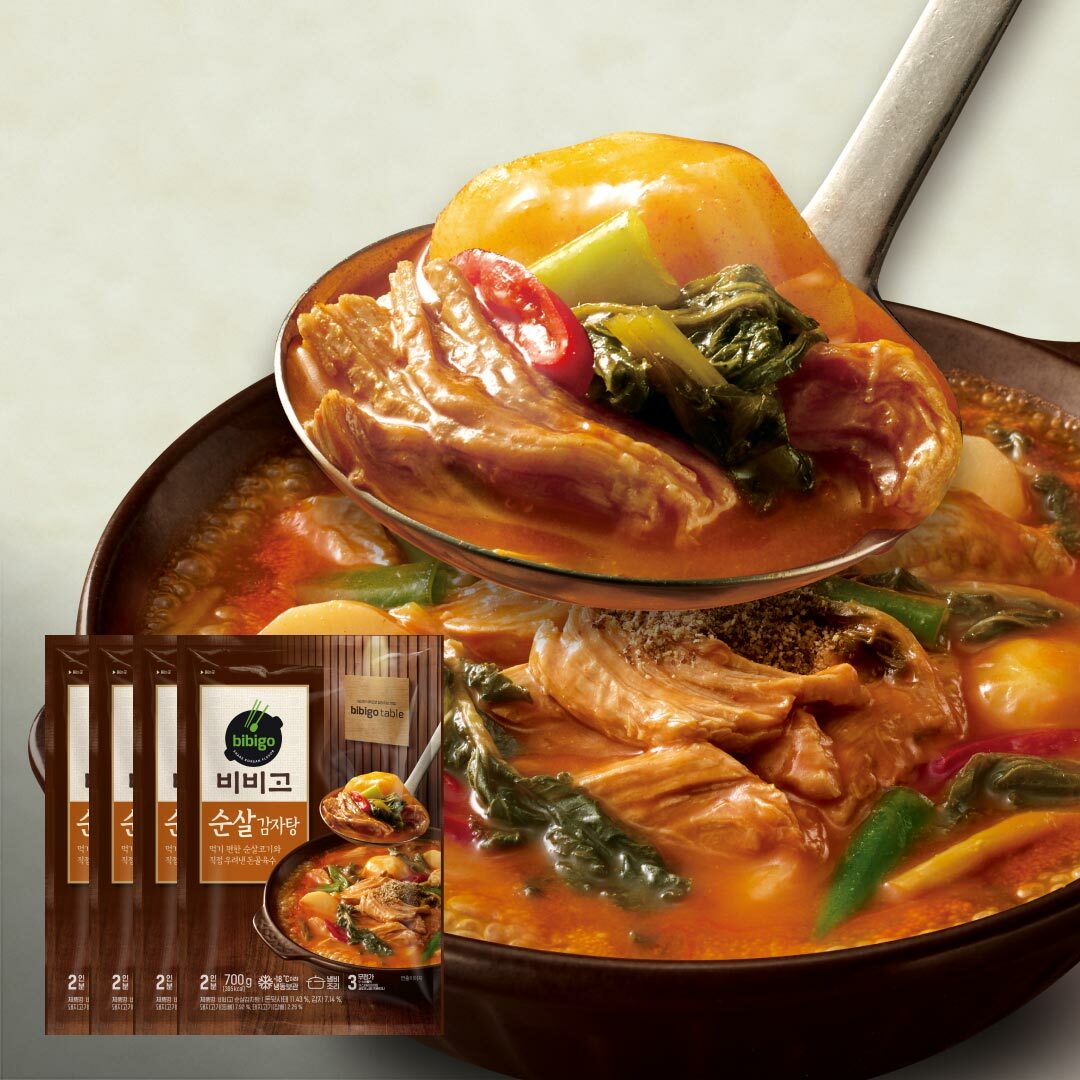 (냉동)비비고 순살감자탕 700gX 4개 | 상품상세 | CJ더마켓 - CJ제일제당 공식몰