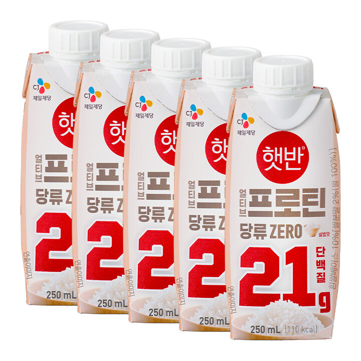 얼티브 프로틴 쌀밥맛 250mL X5개 | 상품상세 | CJ더마켓 - CJ제일제당 공식몰