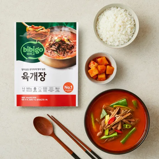 비비고 육개장 500g 상품상세 Cj더마켓 Cj제일제당 공식몰