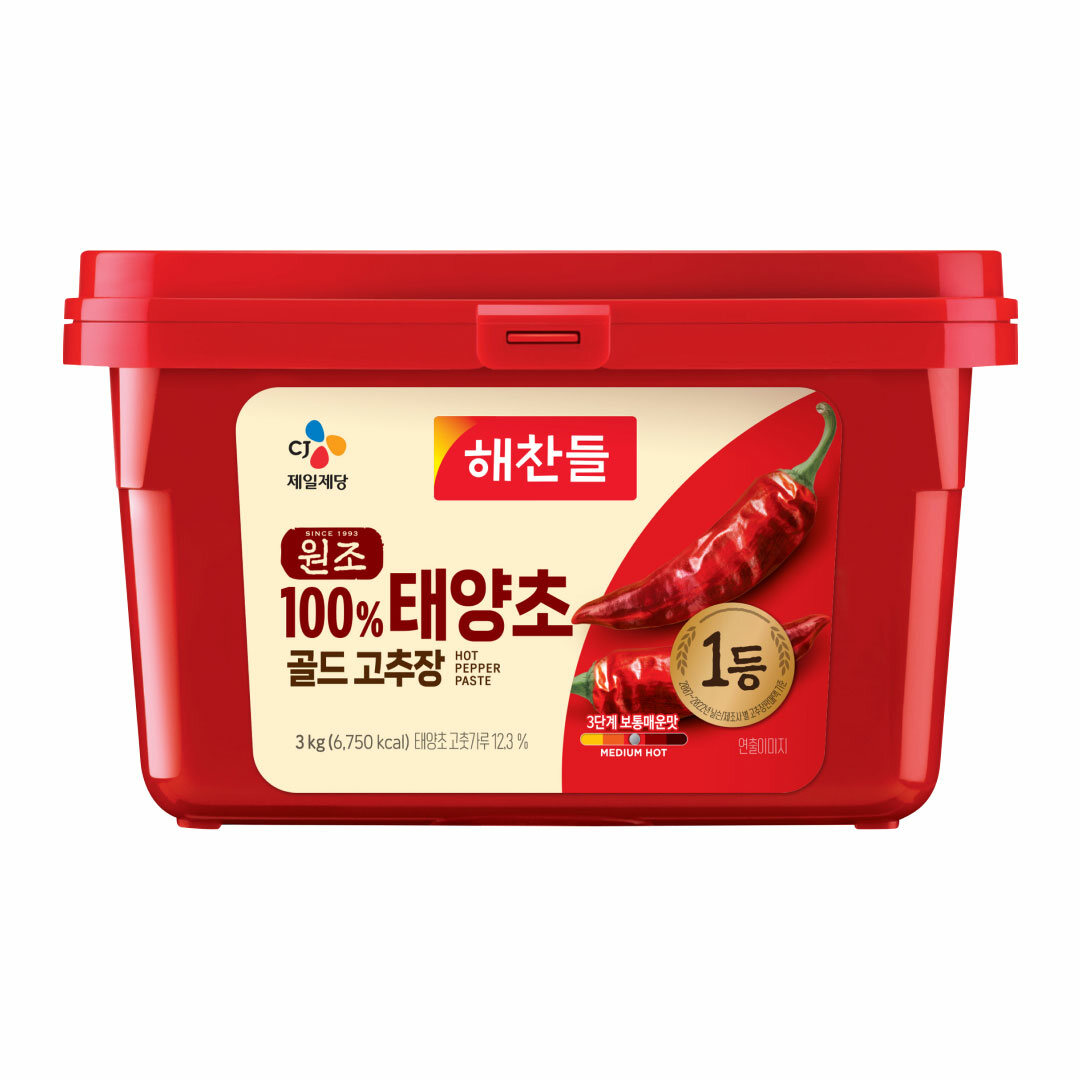 [1+1]해찬들 태양초 골드 고추장 3kg | 상품상세 | CJ더마켓 - CJ제일제당 공식몰