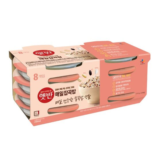 햇반 매일잡곡밥 210gx8번들 | 상품상세 | CJ더마켓 - CJ제일제당 공식몰