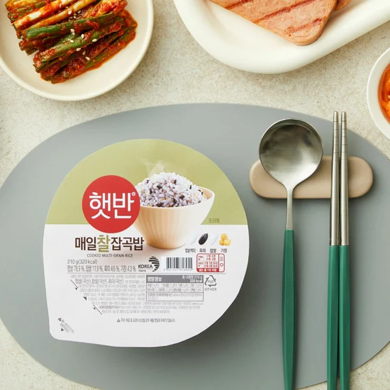 햇반 매일찰잡곡밥 210g | 상품상세 | CJ더마켓 - CJ제일제당 공식몰