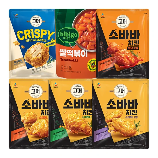 고메 치킨&비비고 떡볶이 골라담기 | 상품상세 | CJ더마켓 - CJ제일제당 공식몰