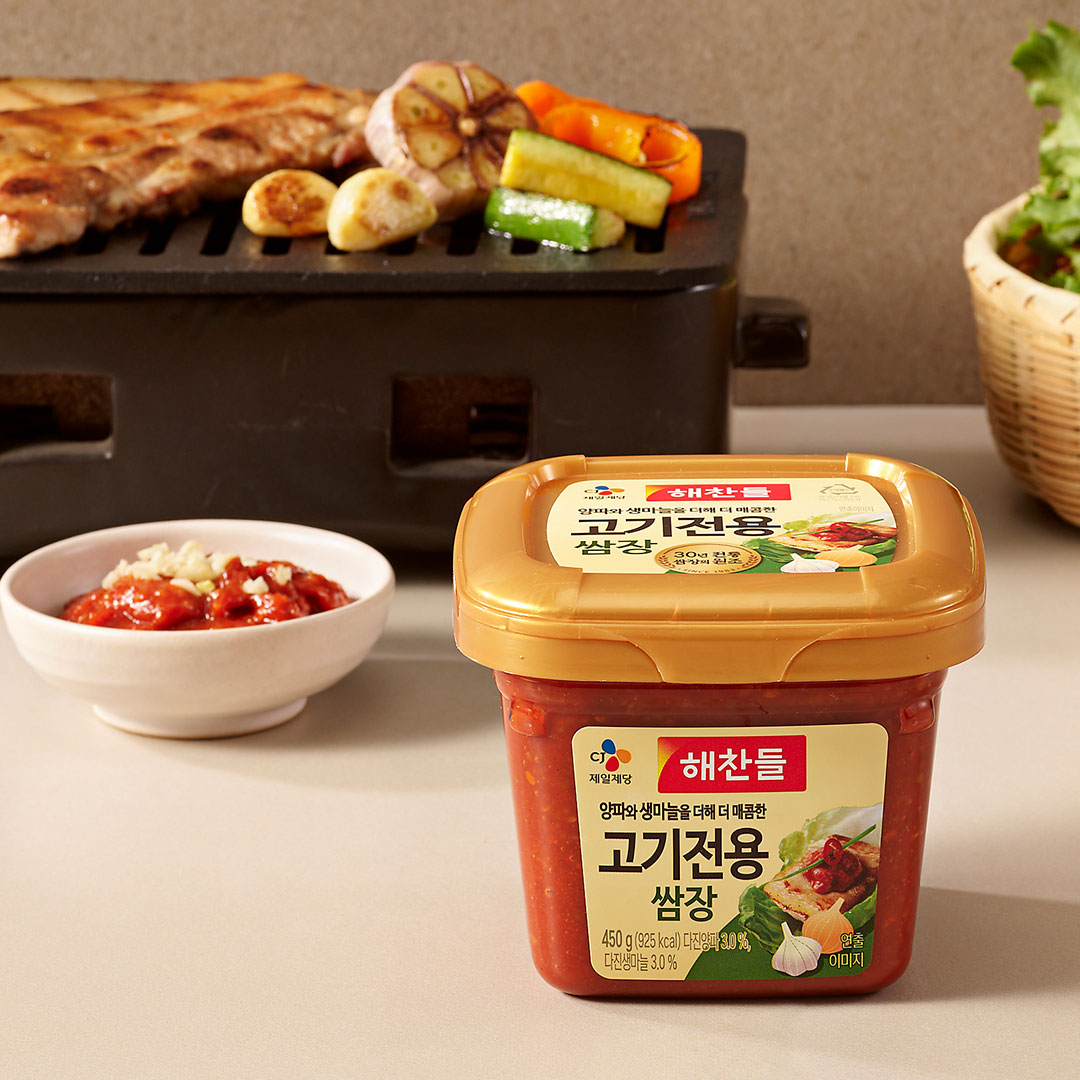 해찬들 고기전용 쌈장 450g 상품상세 Cj더마켓 Cj제일제당 공식몰