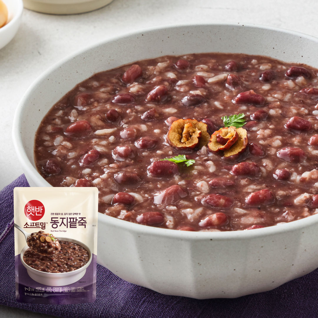 햇반소프트밀 동지팥죽 420g | 상품상세 | CJ더마켓 - CJ제일제당 공식몰