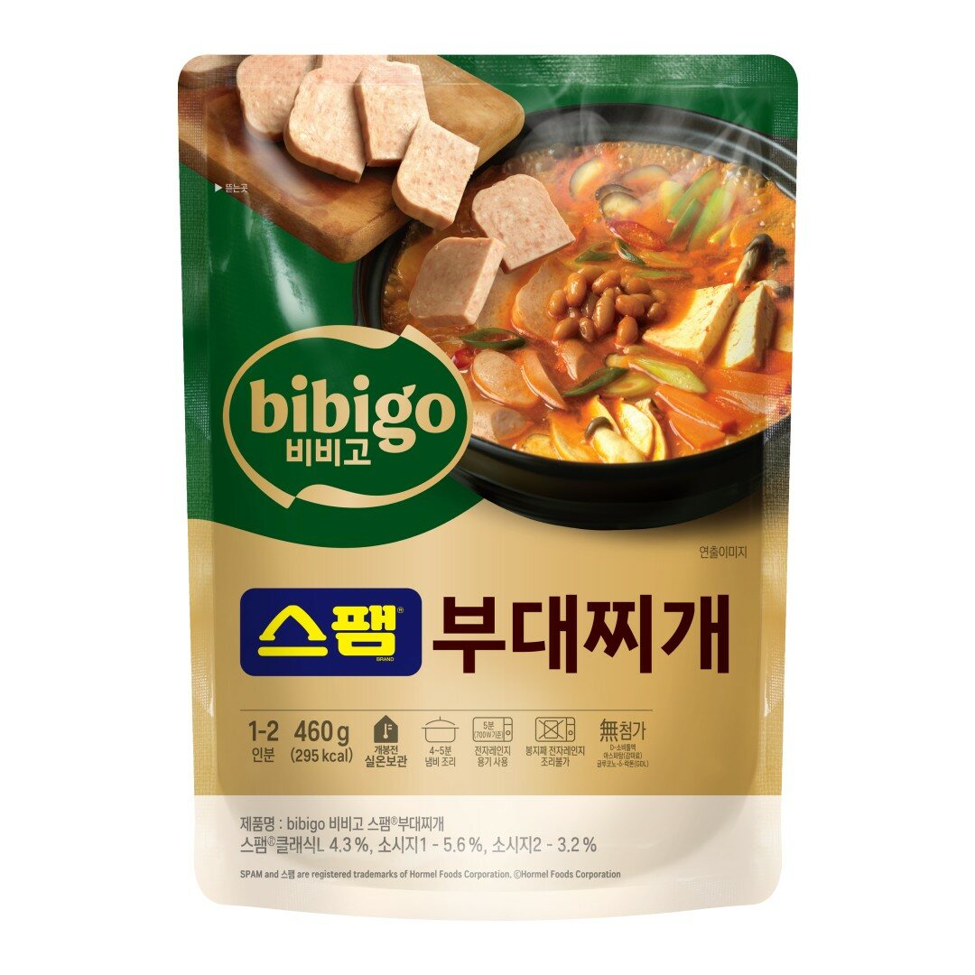 [1+1]CJ 비비고 스팸부대찌개 460g | 상품상세 | CJ더마켓 - CJ제일제당 공식몰