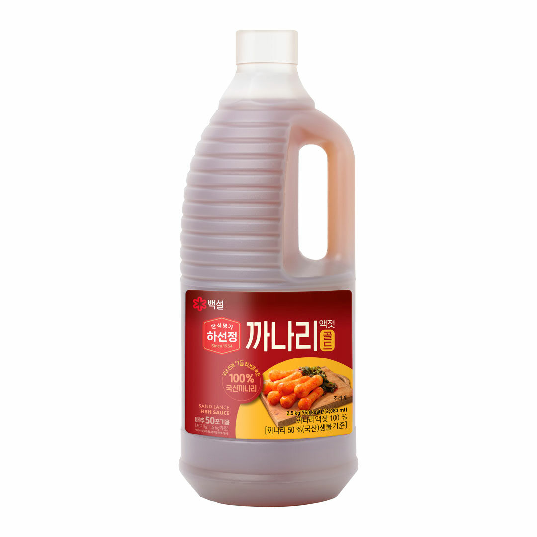 하선정 까나리액젓 골드 2.5kg | 상품상세 | CJ더마켓 - CJ제일제당 공식몰