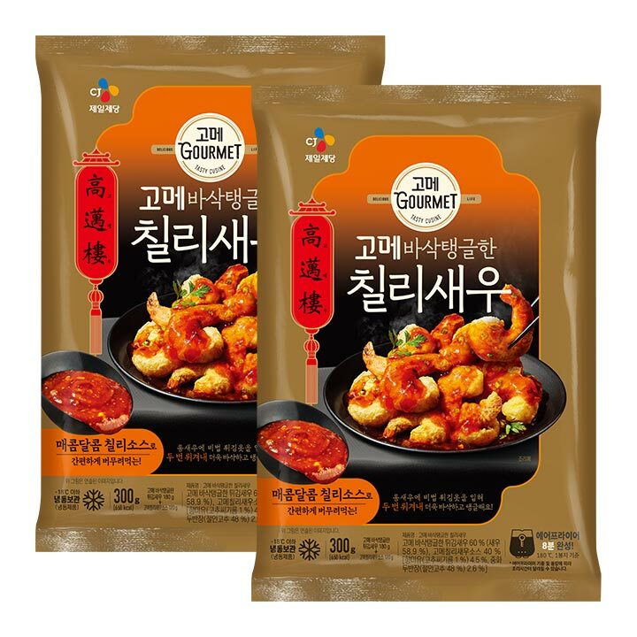고메 칠리새우 300gX2개 | 상품상세 | CJ더마켓 - CJ제일제당 공식몰