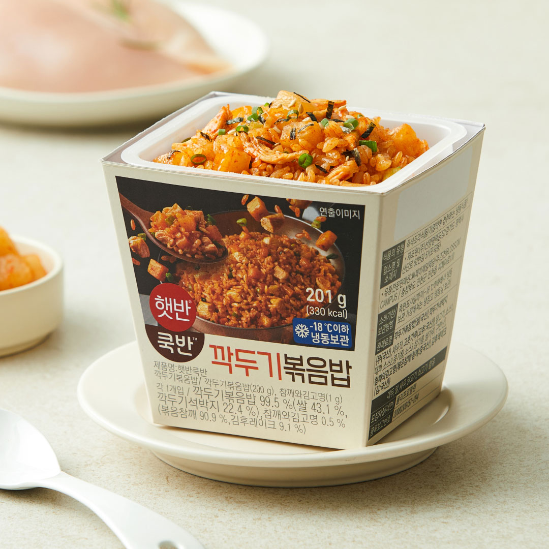 햇반쿡반 깍두기볶음밥 201g | 상품상세 | CJ더마켓 - CJ제일제당 공식몰