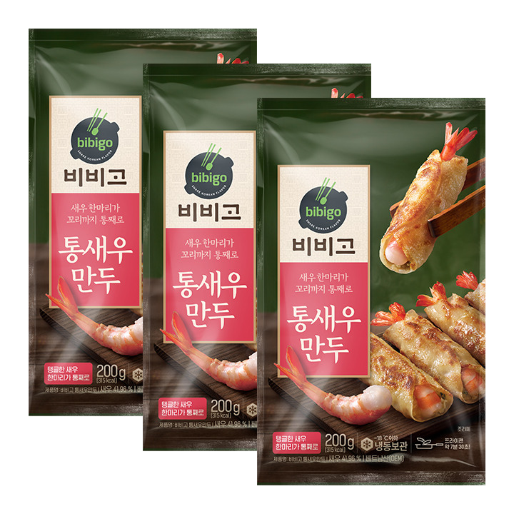비비고 통새우만두 200gX3개 | 상품상세 | CJ더마켓 - CJ제일제당 공식몰