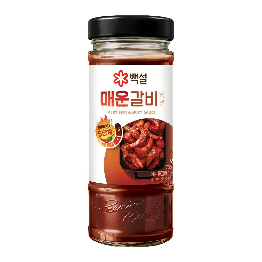 백설 매운갈비양념 490g | 상품상세 | CJ더마켓 - CJ제일제당 공식몰