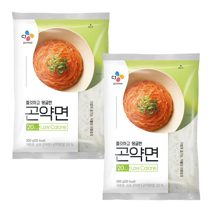 곤약면 200g x2개 | 상품상세 | CJ더마켓 - CJ제일제당 공식몰