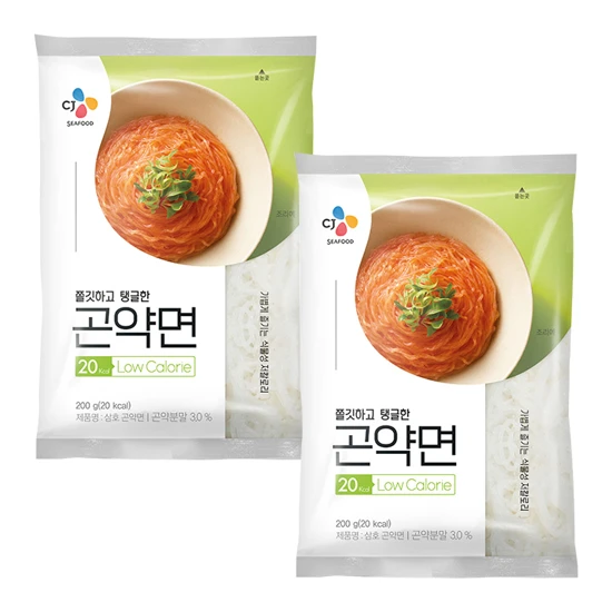 곤약면 200g x2개 | 상품상세 | CJ더마켓 - CJ제일제당 공식몰