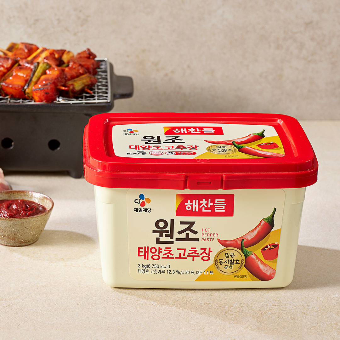 해찬들 원조 태양초고추장 3kg | 상품상세 | CJ더마켓 - CJ제일제당 공식몰