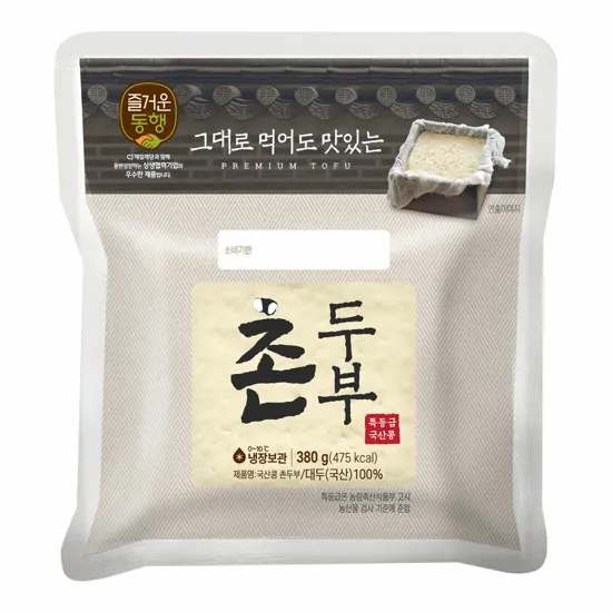 행복한콩 촌두부 380g | 상품상세 | CJ더마켓 - CJ제일제당 공식몰