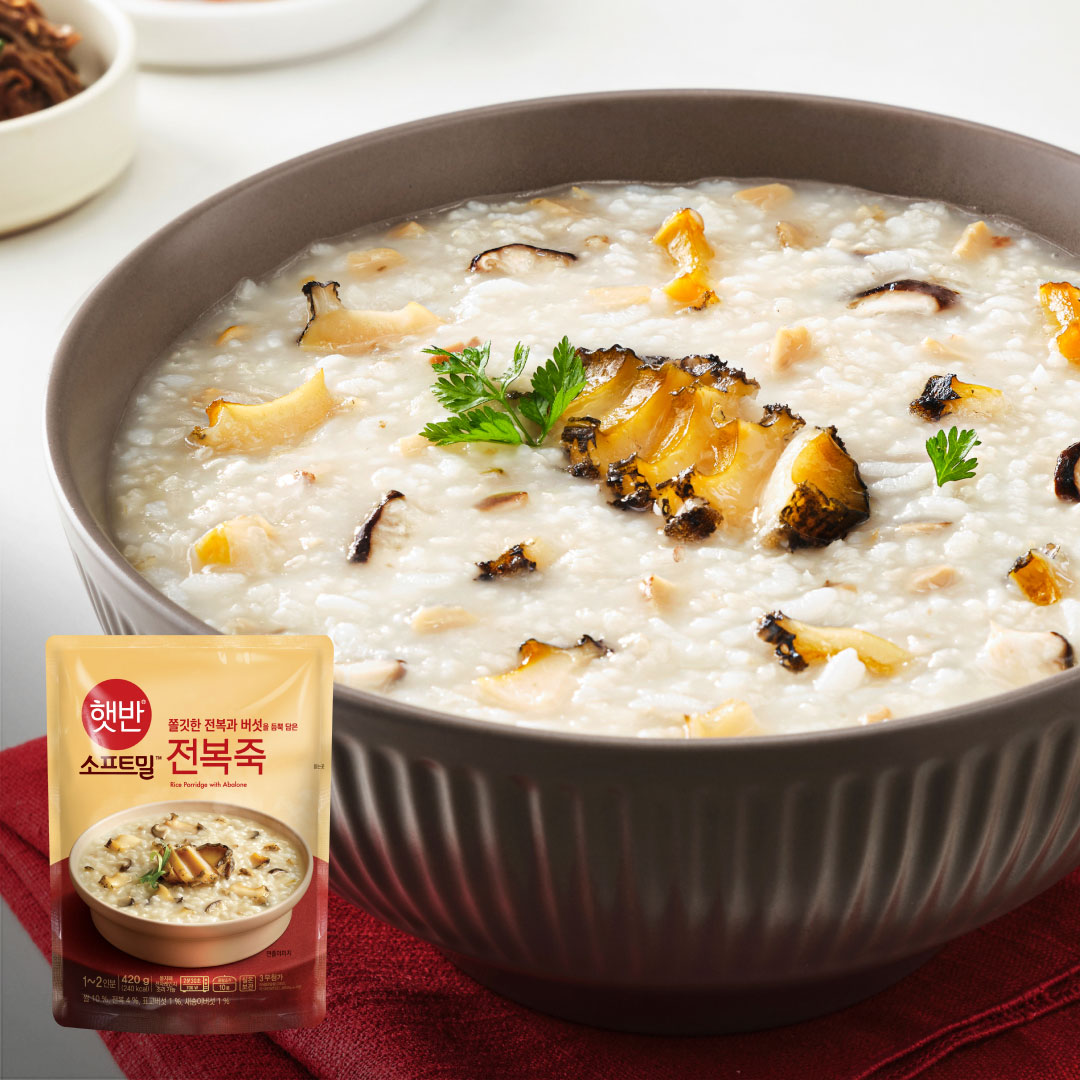 햇반 소프트밀 전복죽 420g | 상품상세 | CJ더마켓 - CJ제일제당 공식몰