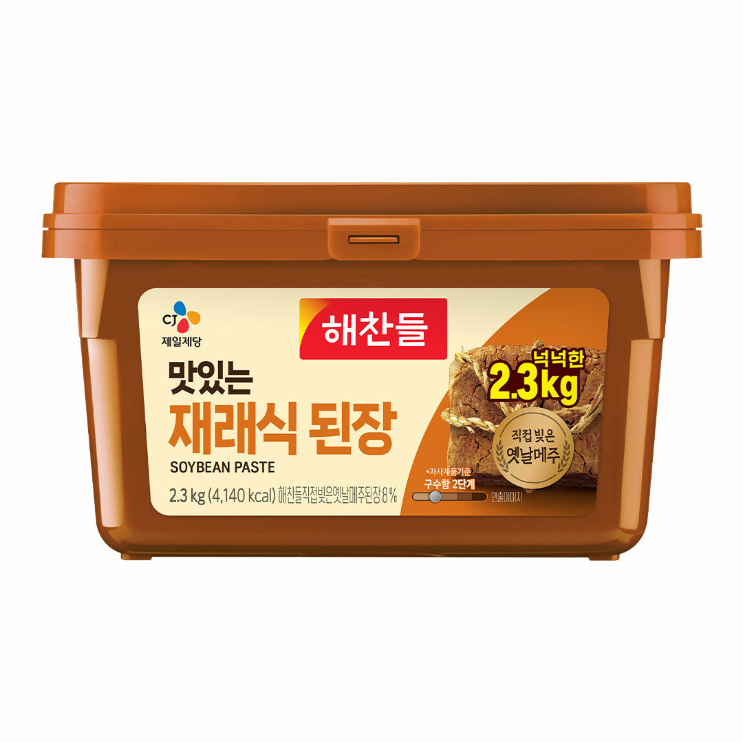 [1+1]해찬들 맛있는 재래식된장 2.3kg | 상품상세 | CJ더마켓 - CJ제일제당 공식몰