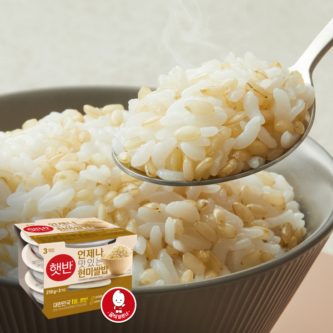 햇반 현미쌀밥 210gx3번들 | 상품상세 | CJ더마켓 - CJ제일제당 공식몰