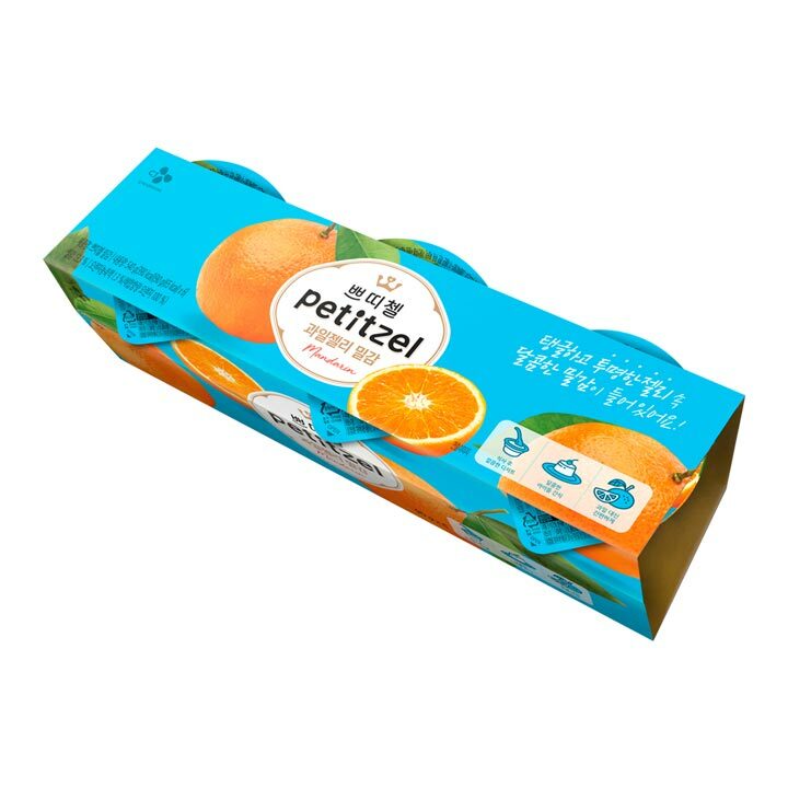 쁘띠첼 과일젤리 밀감 90g*6 | 상품상세 | CJ더마켓 - CJ제일제당 공식몰