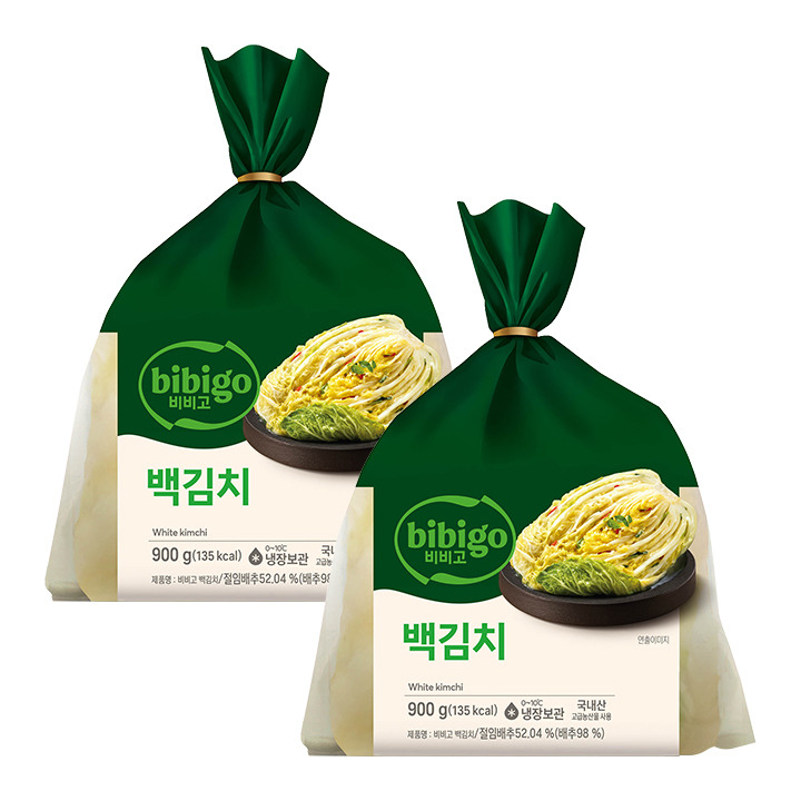 비비고 백김치 900gX2개 | 상품상세 | CJ더마켓 - CJ제일제당 공식몰