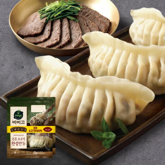 비비고 든든소고기한섬만두320g*2 | 상품상세 | CJ더마켓 - CJ제일제당 공식몰