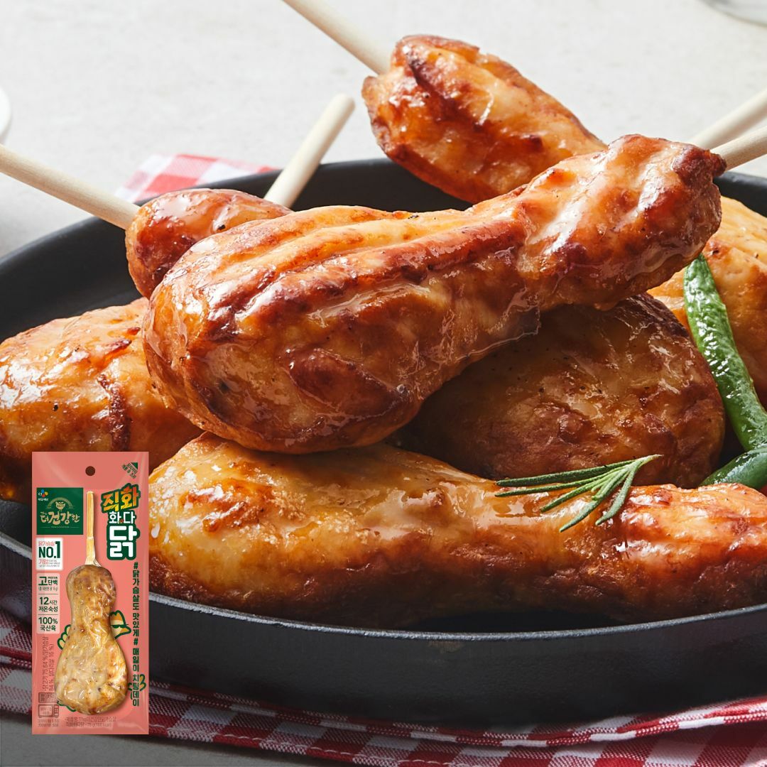 더건강한 닭가슴살 직화 화다닭 75g | 상품상세 | CJ더마켓 - CJ제일제당 공식몰