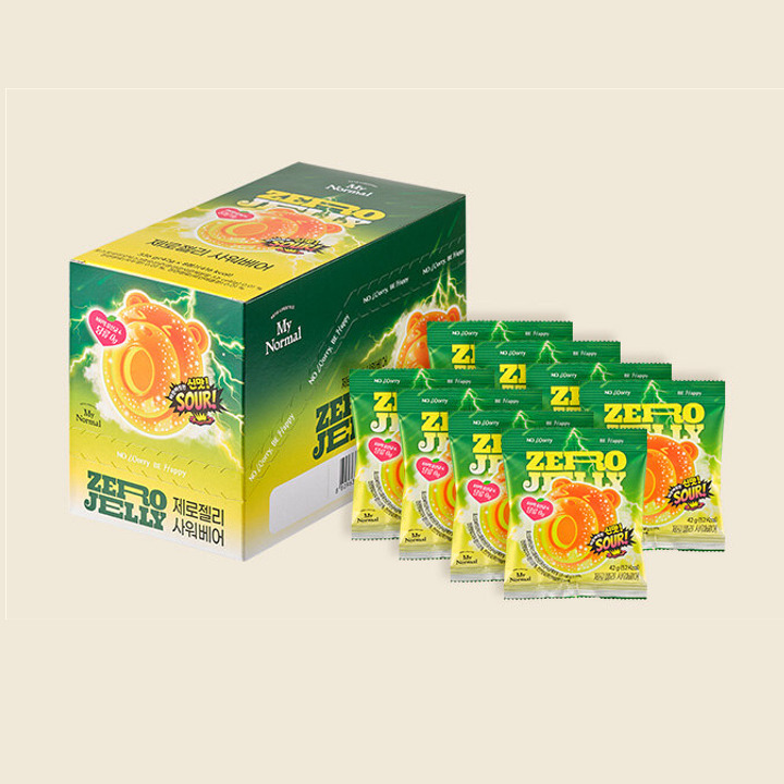 마이노멀 제로젤리 샤워베어 42g 1케이스(8봉입) | 상품상세 | CJ더마켓 - CJ제일제당 공식몰