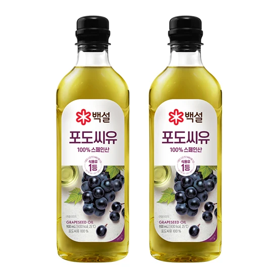백설 포도씨유 900mlX2개 | 상품상세 | CJ더마켓 - CJ제일제당 공식몰