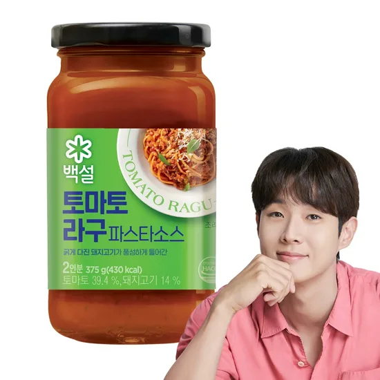 백설 토마토라구 파스타소스 375g | 상품상세 | CJ더마켓 - CJ제일제당 공식몰
