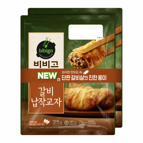 [1+1]비비고 갈비납작교자 315gx2개 | 상품상세 | CJ더마켓 - CJ제일제당 공식몰