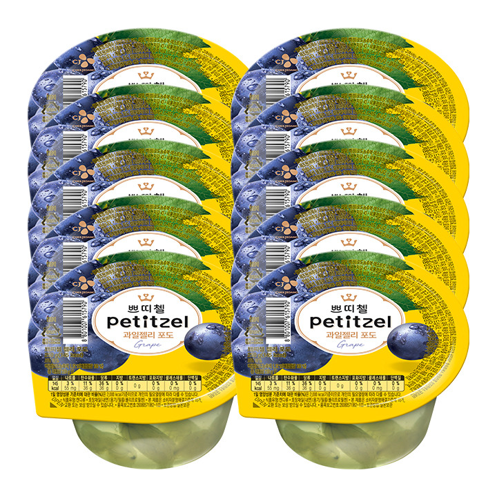 쁘띠첼 과일젤리포도 210g x10개 | 상품상세 | CJ더마켓 - CJ제일제당 공식몰