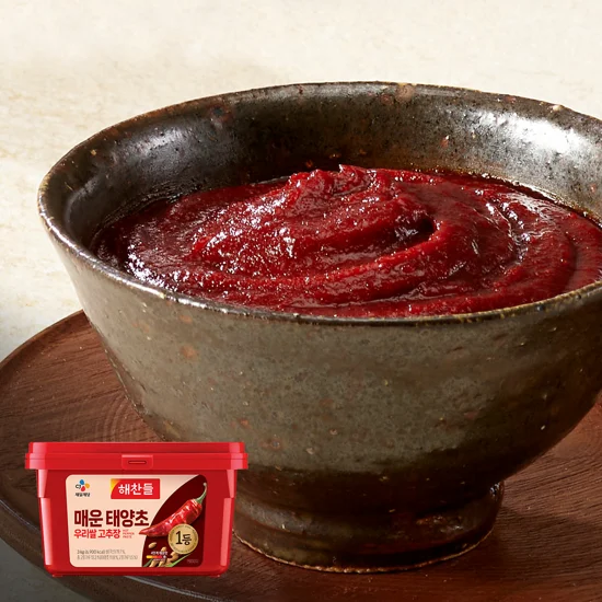 해찬들 매운 태양초 우리쌀 고추장 3kg | 상품상세 | CJ더마켓 - CJ제일제당 공식몰