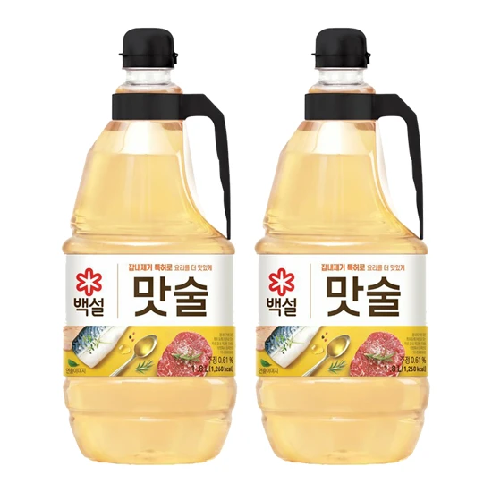 백설 맛술 1.8L X 2개 | 상품상세 | CJ더마켓 - CJ제일제당 공식몰